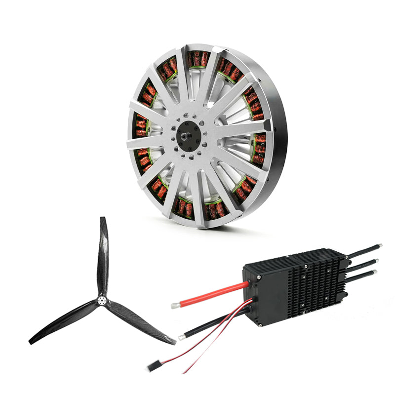98KG Thrust Propulsion System 23850 +24S 300A ESC+55 inch large size c ...