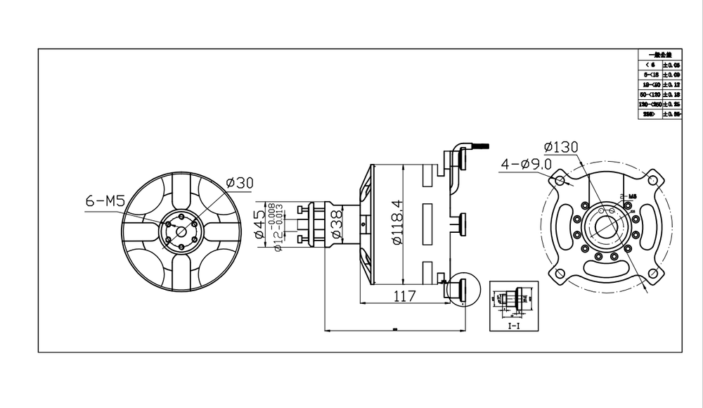 FRC 25KW MP120100 KV50 Outrunner Brushless Motor for Electric Paramoto ...